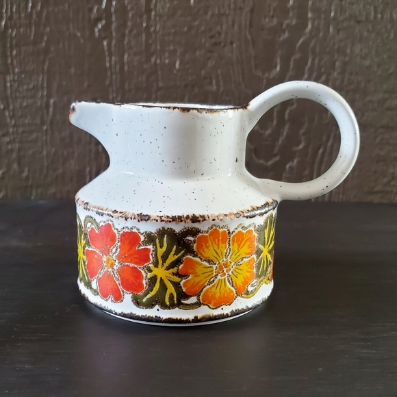 Vintage | Dining | Vintage 7s Midwinter England Floral Stoneware ...